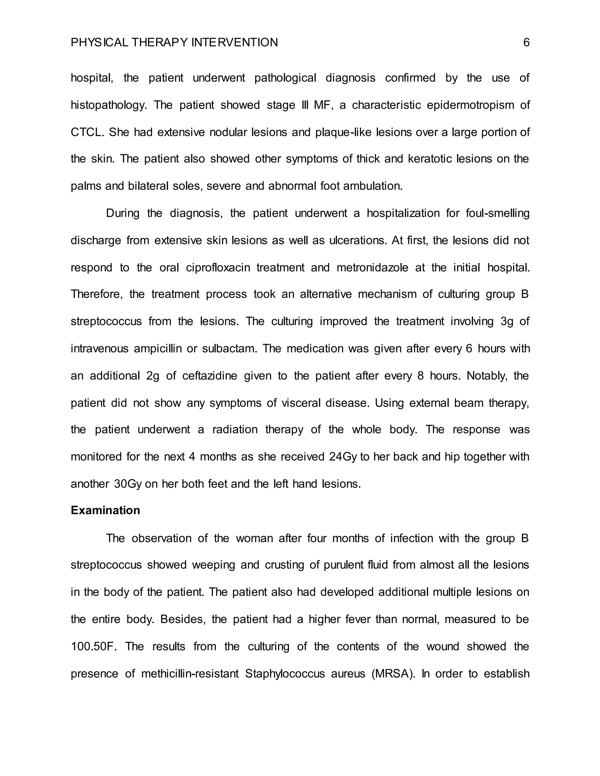 Development of Best Practice Guidelines for Cutaneous T-Cell Lymphoma ...