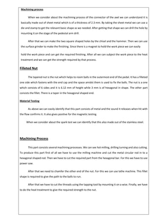 Development of bicycle pedal part I | PDF