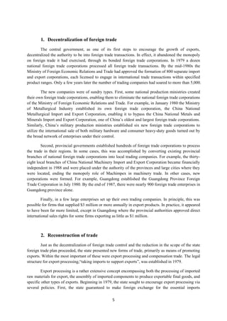 Development of china's foreign trade | PDF