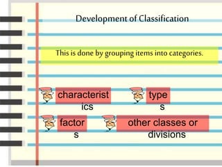 Paragraph Development by Classification | PPTX