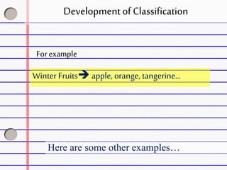 Paragraph Development by Classification | PPTX
