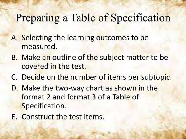 Development of classroom assessment tools | PPTX | Standardized Testing ...