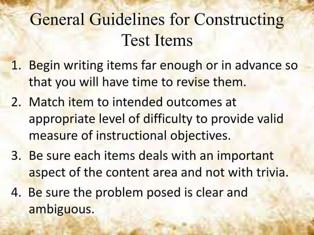 Development of classroom assessment tools | PPTX | Standardized Testing ...