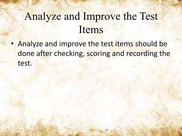 Development of classroom assessment tools | PPTX | Standardized Testing ...