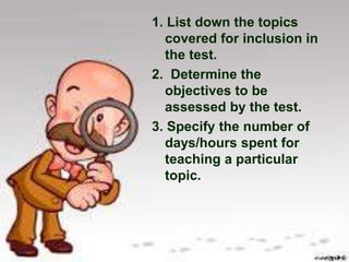 Development of classroom assessment tools | PPTX