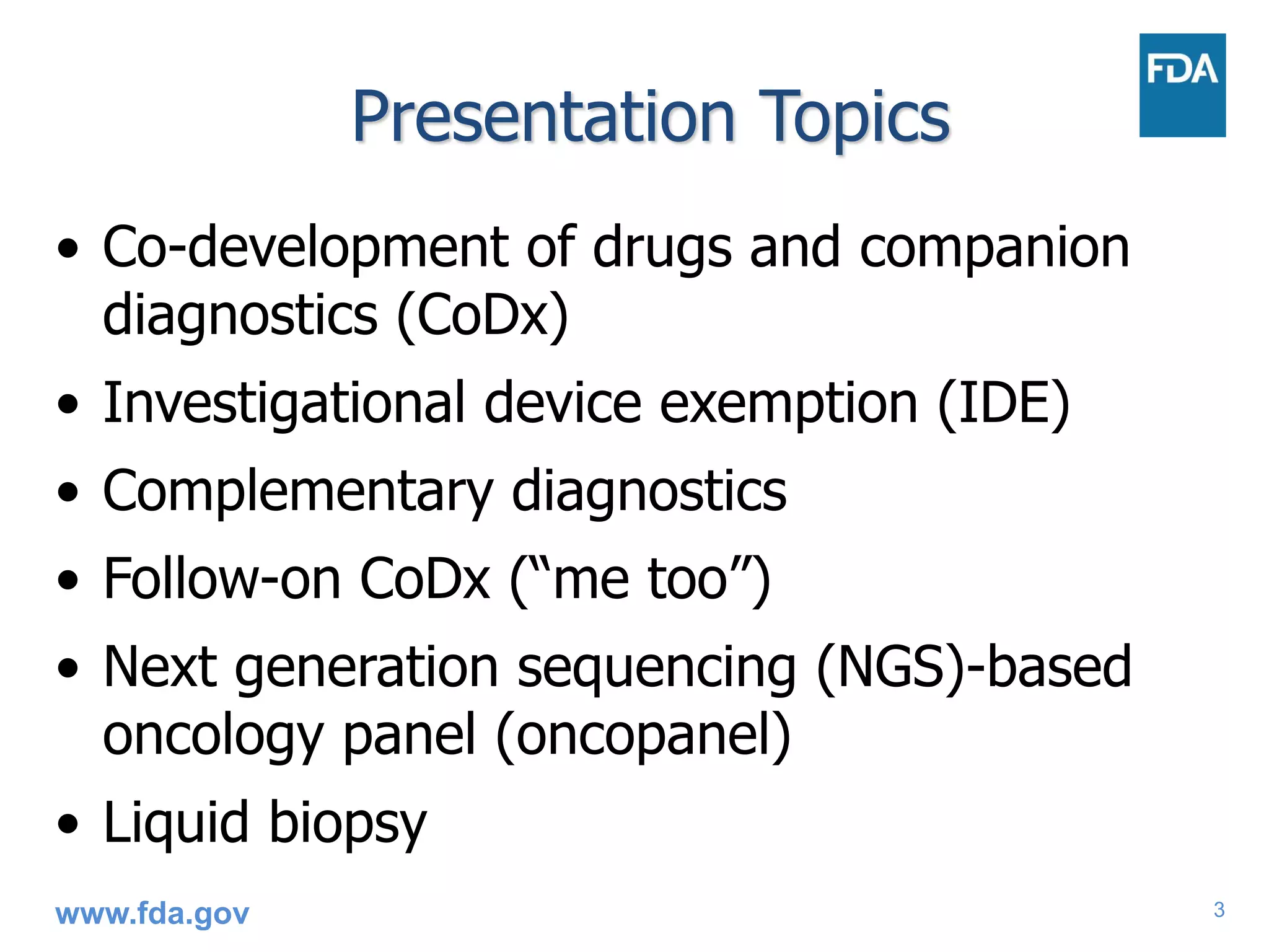 Development of companion diagnostics - an FDA Perspective.pdf