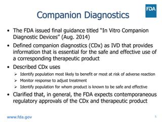 Development of companion diagnostics - an FDA Perspective.pdf