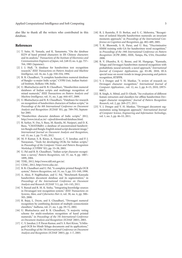 Development of comprehensive devnagari numaral and character database | PDF