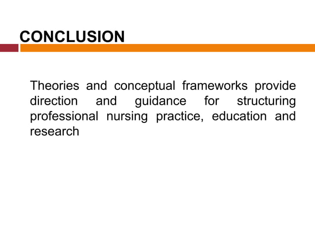Development of conceptual framework in Nursing Research | PPTX ...