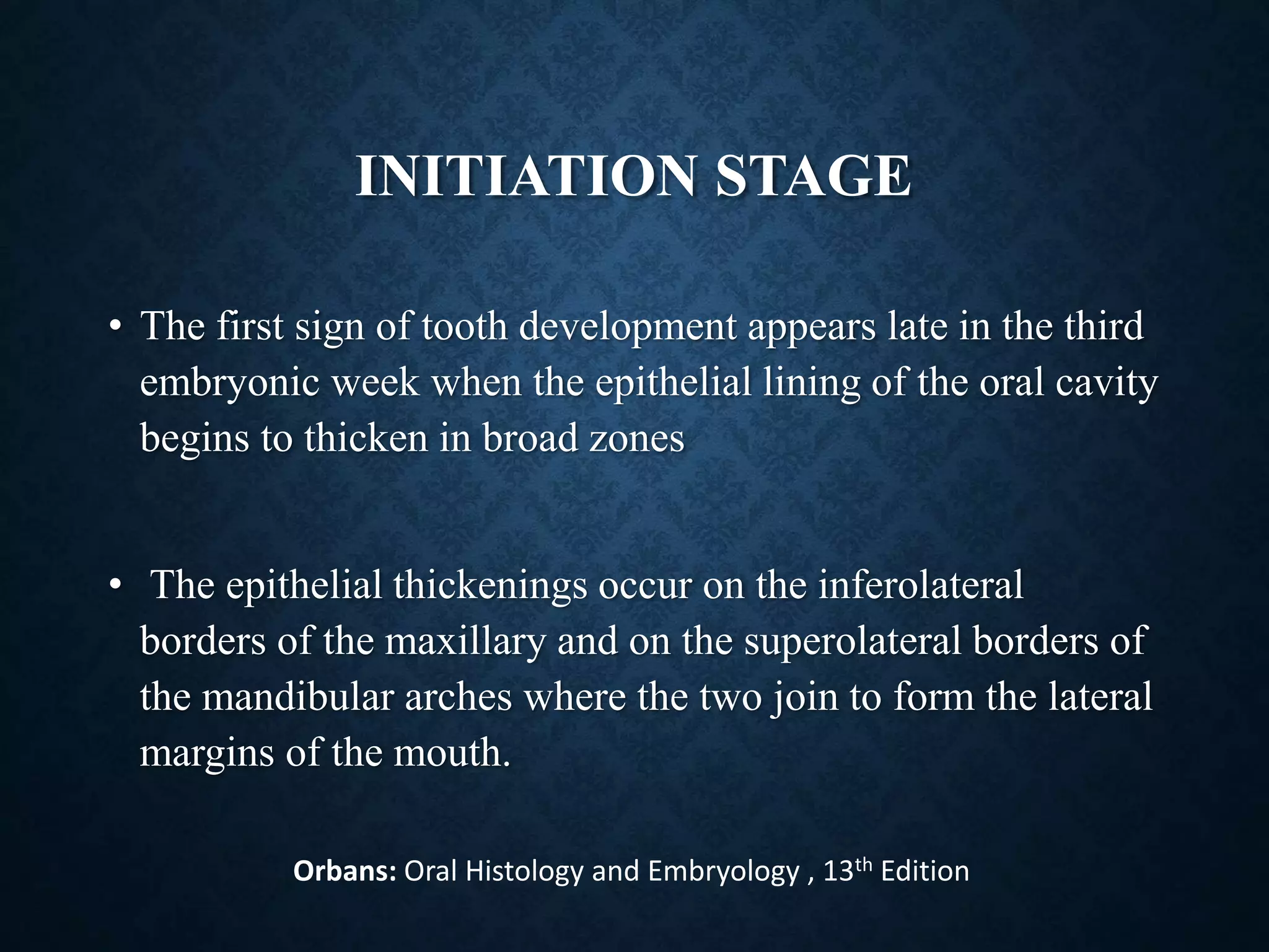 Development of dentition | PPTX