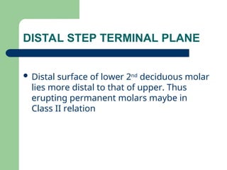 DEVELOPMENT OF DENTITION & OCCLUSION. Spacing in mixed Dentition.ppt