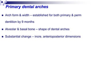 Development of dentition | PPT