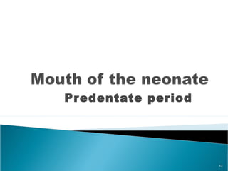 Development of dentiton and occlusion dr ajay srinivas | PPT