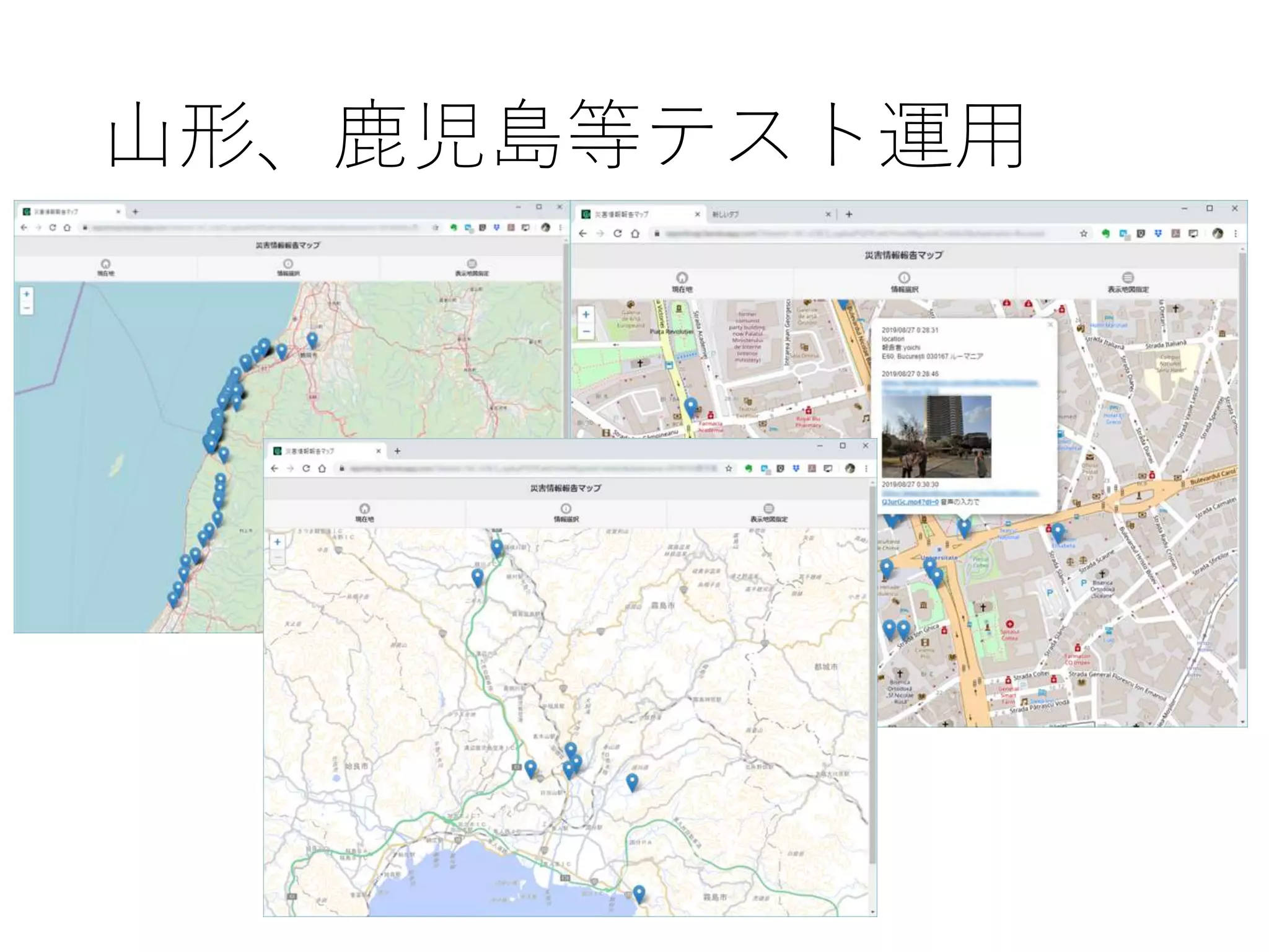 Development of disaster information collection system using chatbot | PPT