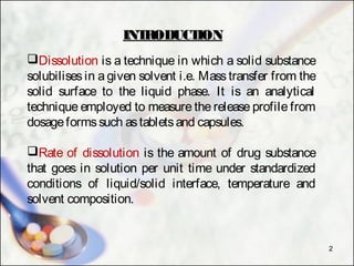 Development of dissolution method. | PPT