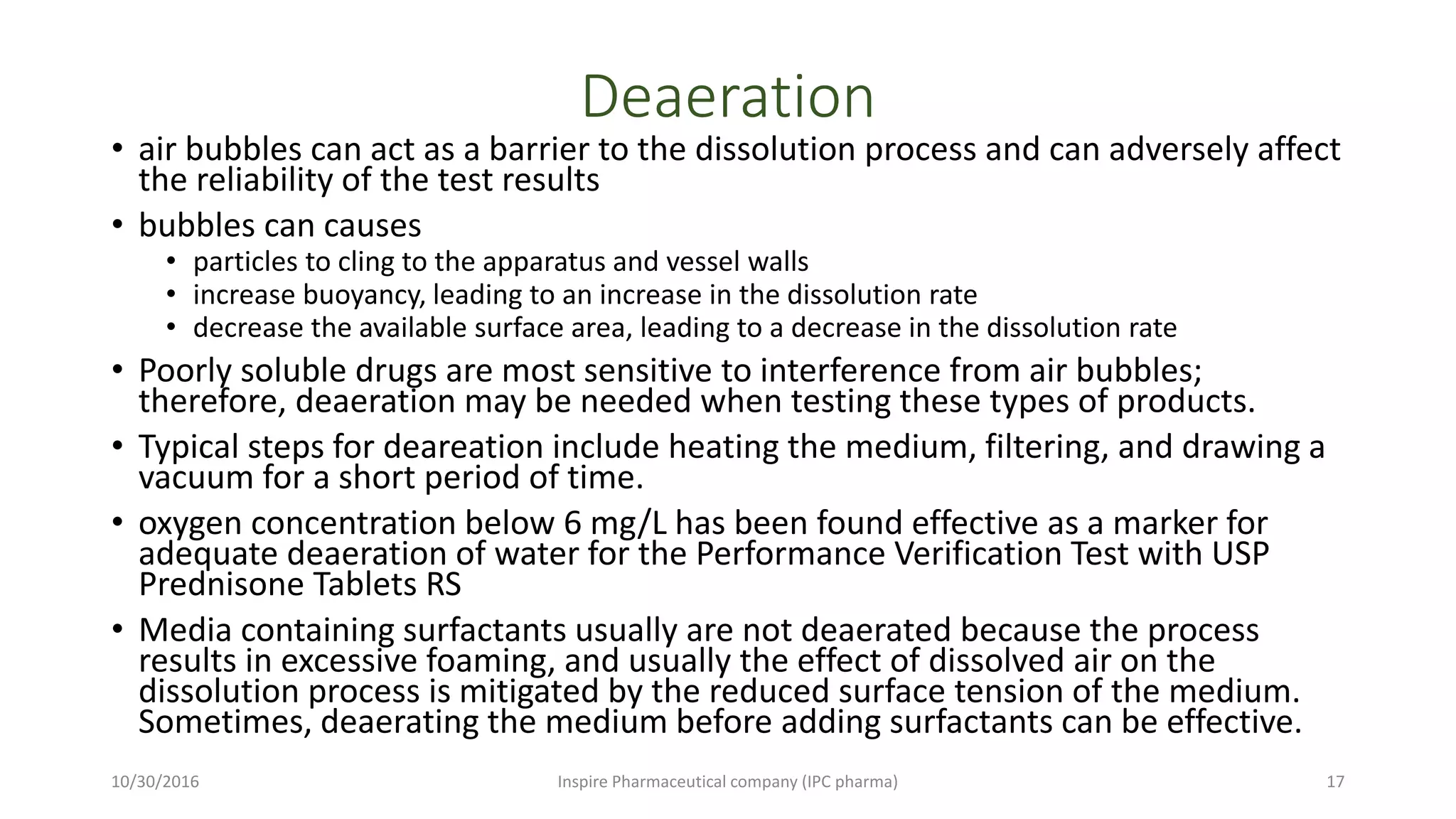 Development of dissolution proceduers | PPTX