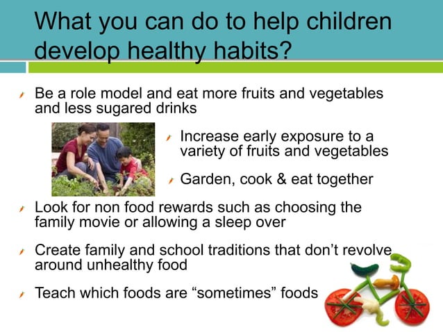Development of eating habits and food preference final | PPTX