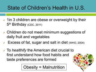 Development of eating habits and food preference final | PPTX