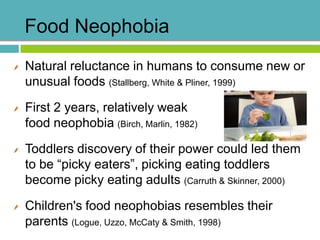 Development of eating habits and food preference final | PPTX
