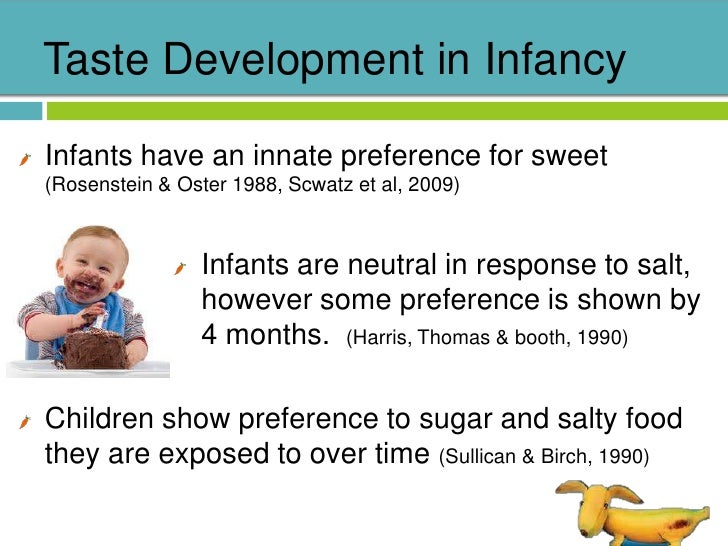 Development of eating habits and food preference final