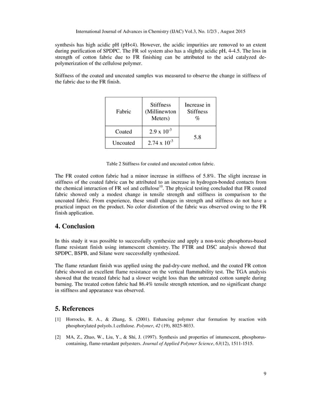 Development of eco friendly flame | PDF | Chemistry | Science