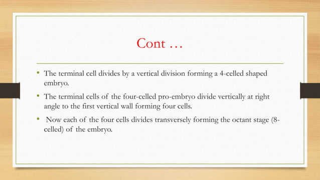 Development of embryo/class12 biology | PPTX | Biological Sciences ...