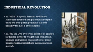Development of engines through ages (Presentation) | PDF