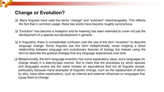 Development of english | PPTX