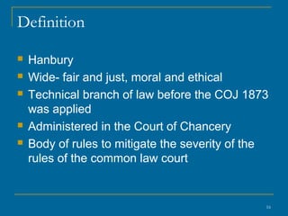 Development of equity (Topic 1) | PPT