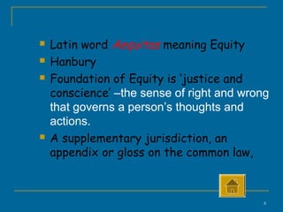 Development of equity (Topic 1) | PPT