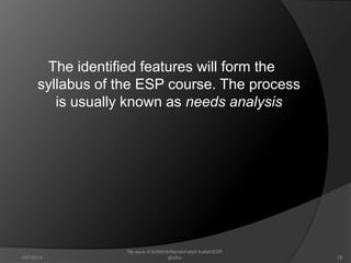 Development of esp | PPTX