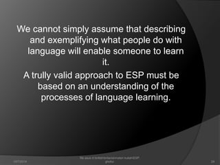 Development of esp | PPTX