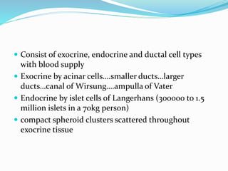 DEVELOPMENT OF EXOCRINE PANCREAS | PPTX