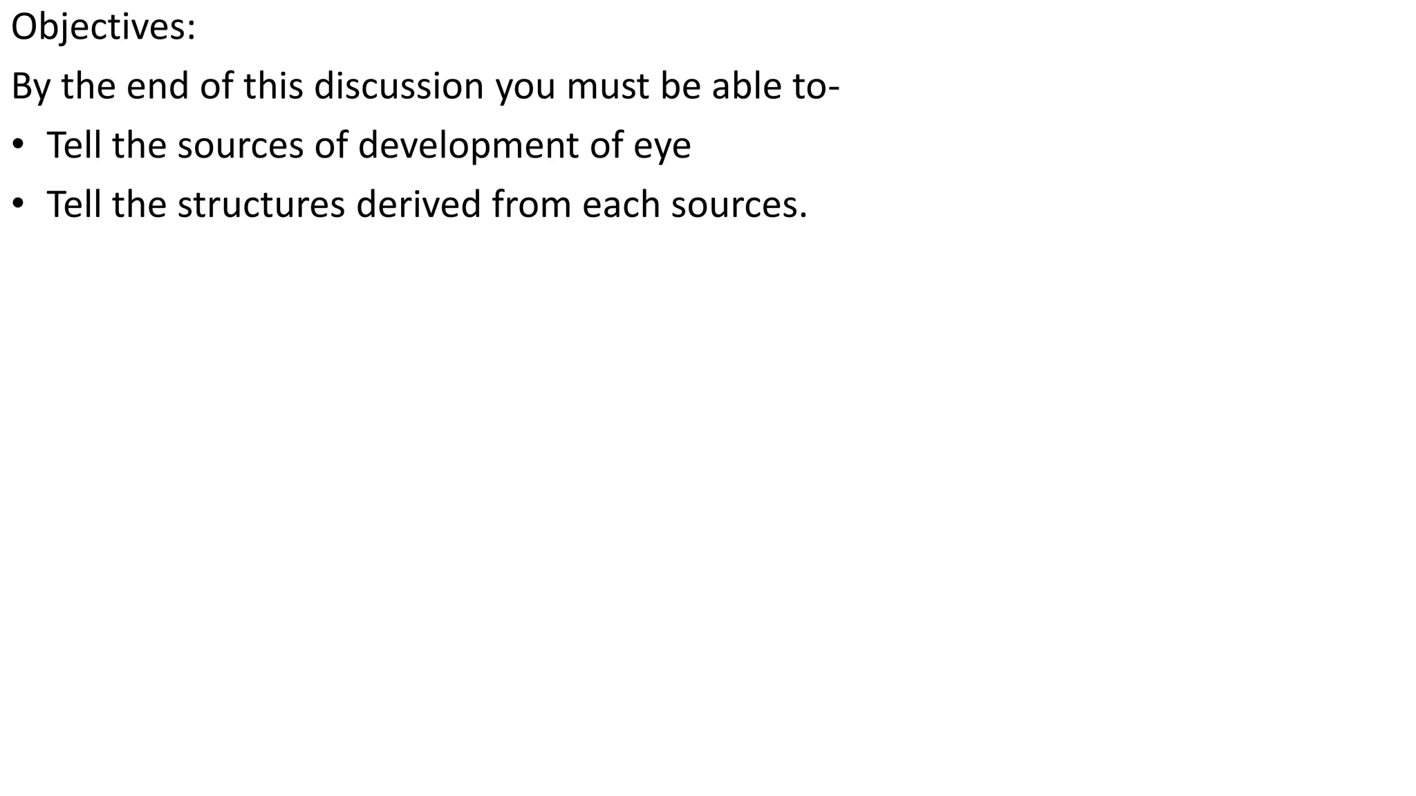 Development of eye | PPTX