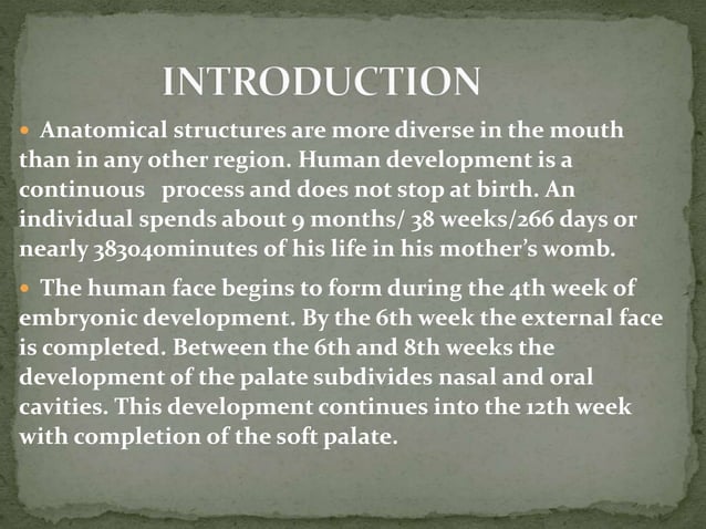 Development of face & Developmental anomalies | PPTX