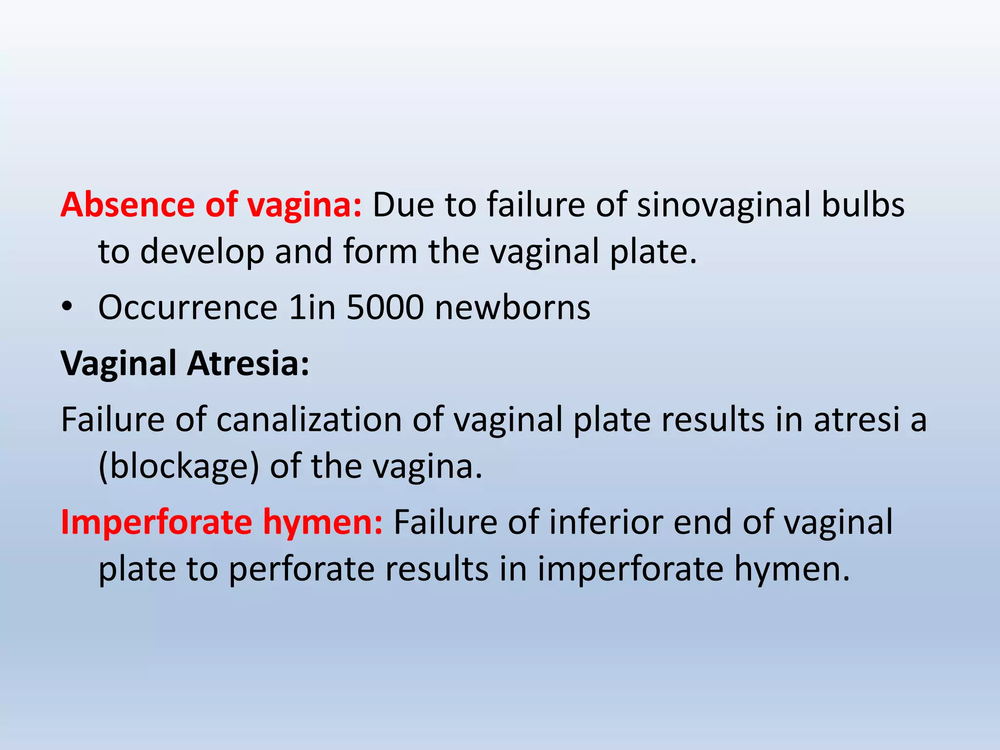 Development of female reproductive system | PPTX