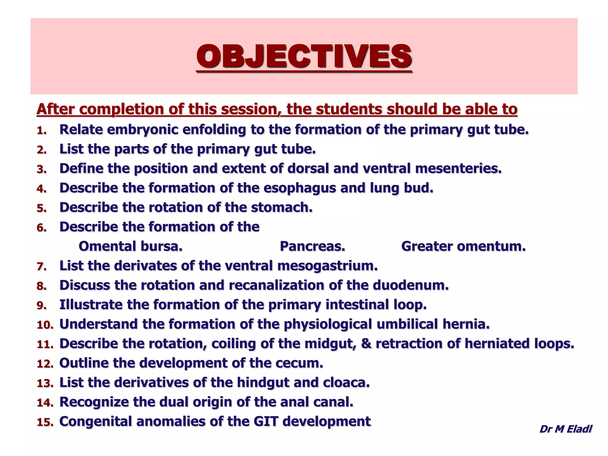 Development of foregut | PPTX