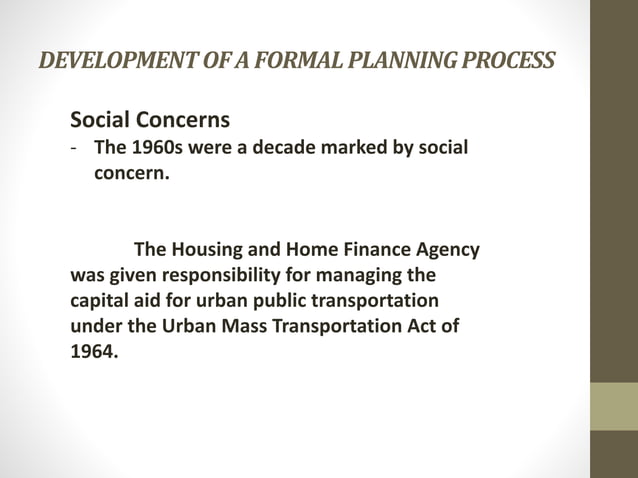 DEVELOPMENT OF FORMAL PLANNING PROCESS.pptx | Business and Finance