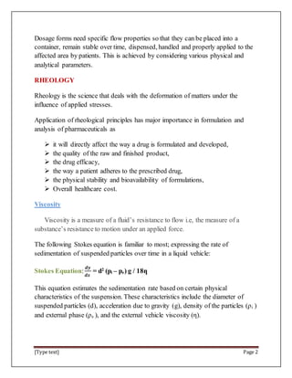 Development of formula | PDF