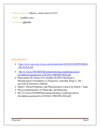 Development of formula | PDF