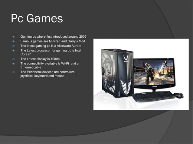 Development of gaming platforms | PPT