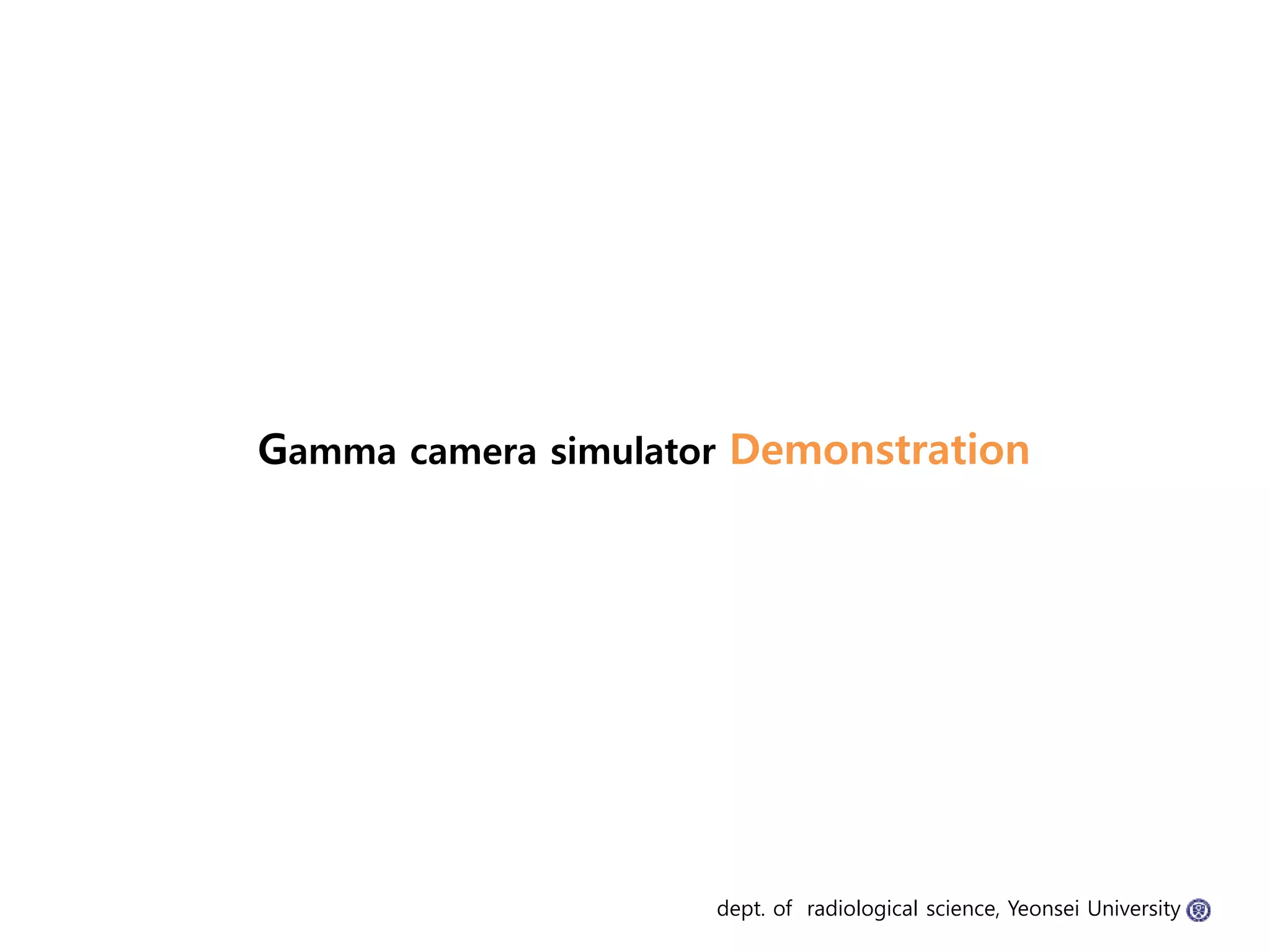 Development of gamma camera simulator using arduino capston design ...