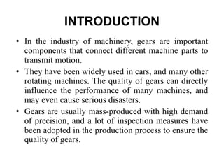 DEVELOPMENT OF GEAR PROFILE INSPECTION USING MACHINE LEARNING.pptx