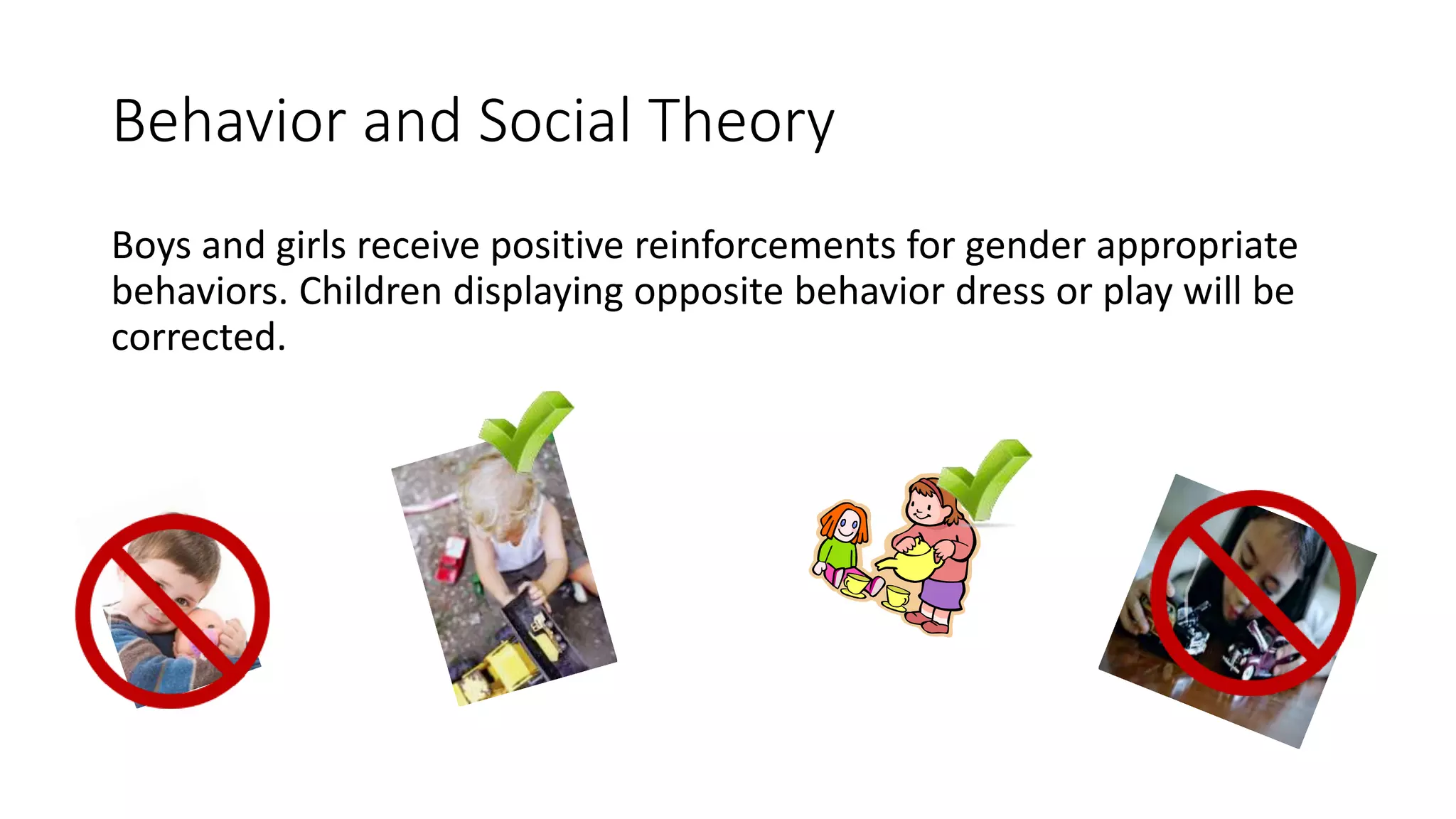 Development of gender roles | PPTX