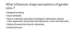 Development of gender roles | PPTX