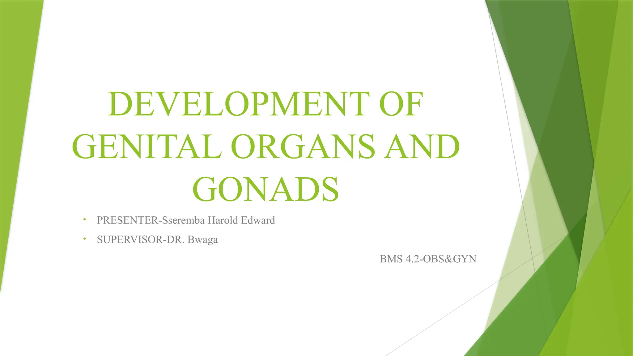Development of Genital organs and Gonads.pptx