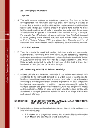 Development of the Halal Food Industry - Malaysia | PDF