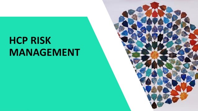 Development of HCP Risk Management Plan | PDF