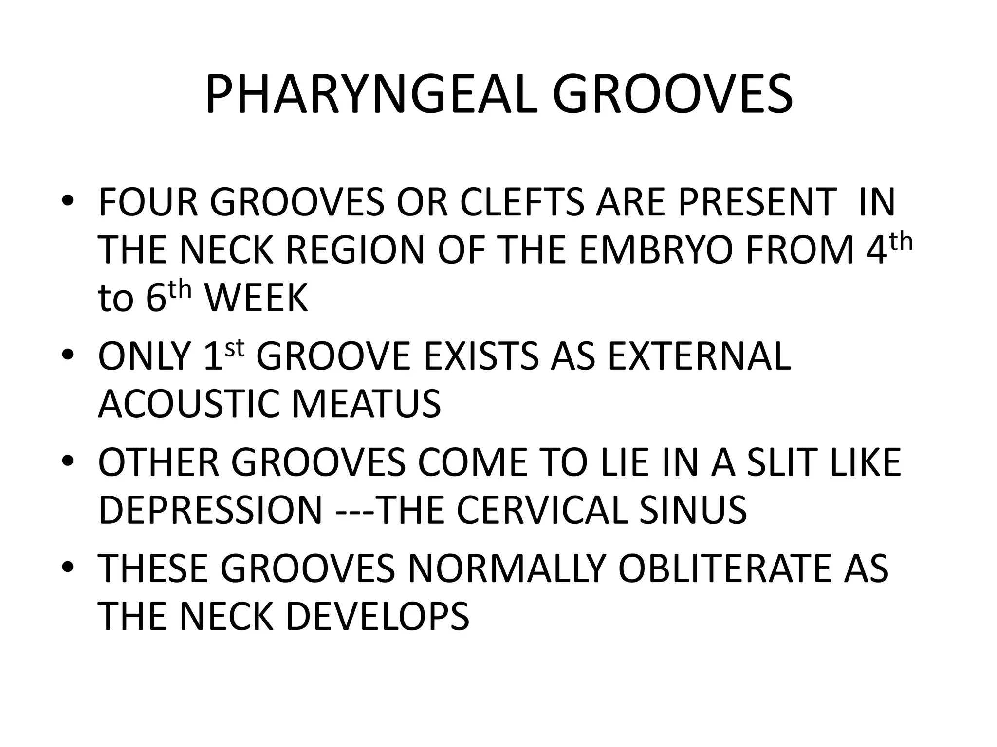 Development of head and neck editted | PPTX