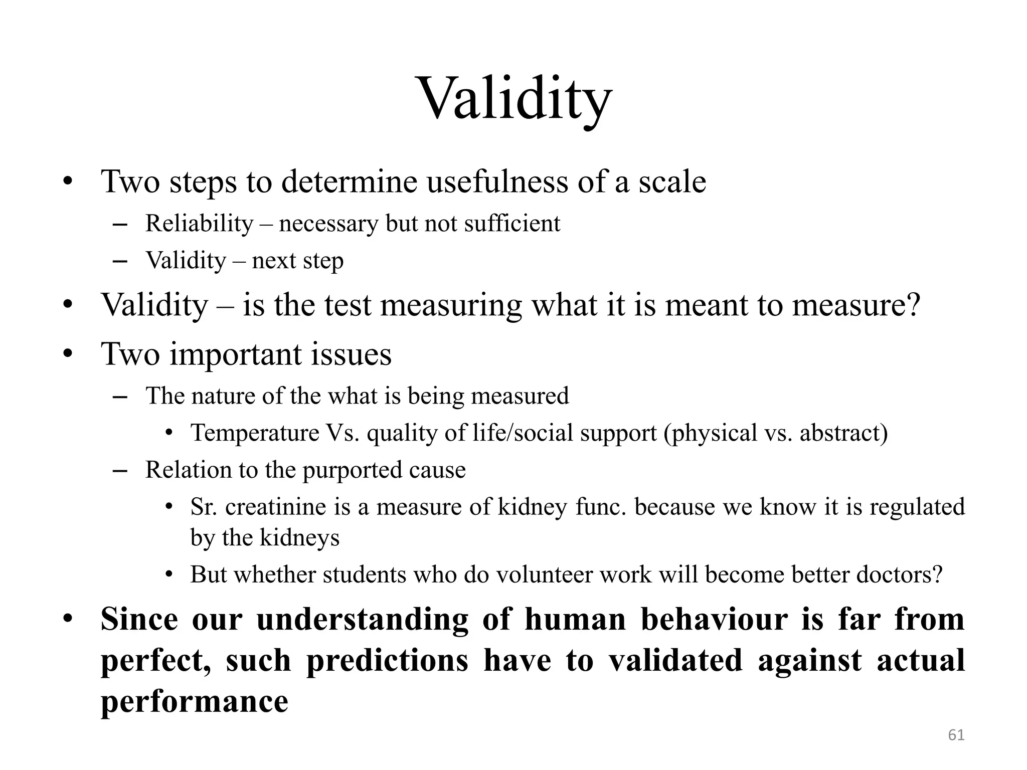 Development of health measurement scales – part 2 | PPTX
